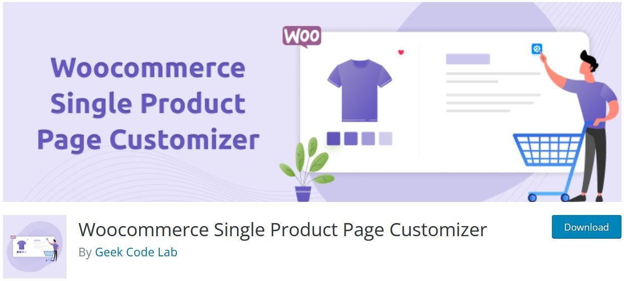 Plugin Woocommerce Single Product Page Customizer - JasaToko.com